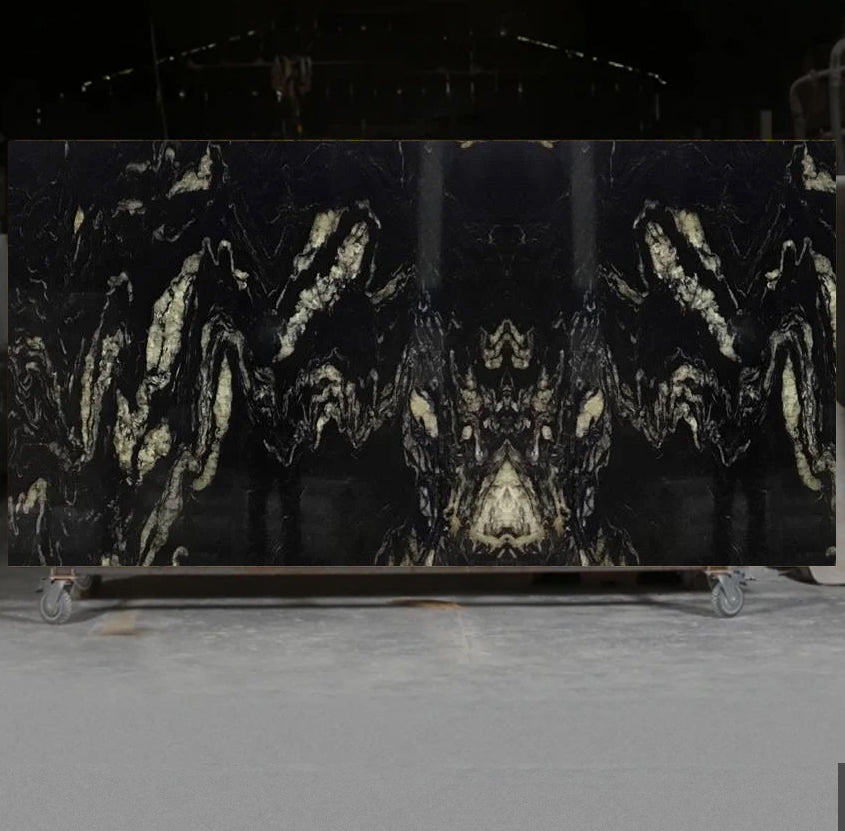 Titanium Gold Granite Slabs